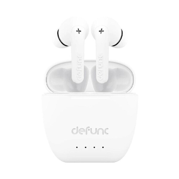 Defunc TRUE MUTE - White Wireless ANC Bluetooth In-Ear Earbuds - D4252 ...
