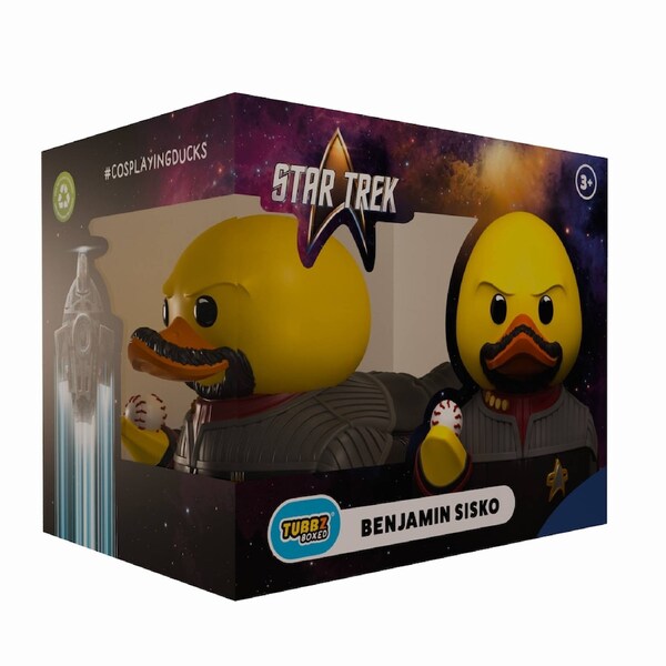 TUBBZ Star Trek Benjamin Sisko Boxed Edition Cosplaying Duck Figure ...