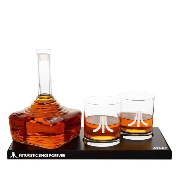 Thumbs Up! - Official Atari Joystick Decanter Set | Woolworths