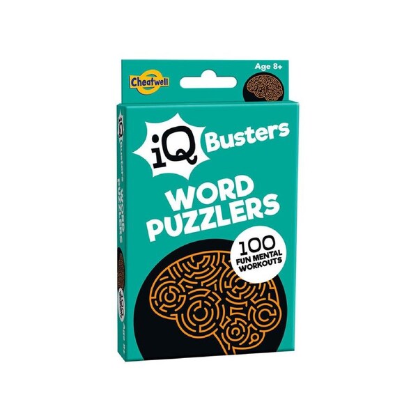 Cheatwell iQ Busters Word Puzzlers 100 Fun Mental Workouts Ages 8 ...