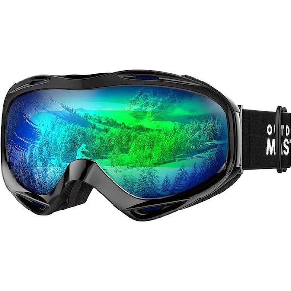OutdoorMaster OTG Ski Goggles - Over Glasses Ski/Snowboard Goggles for ...