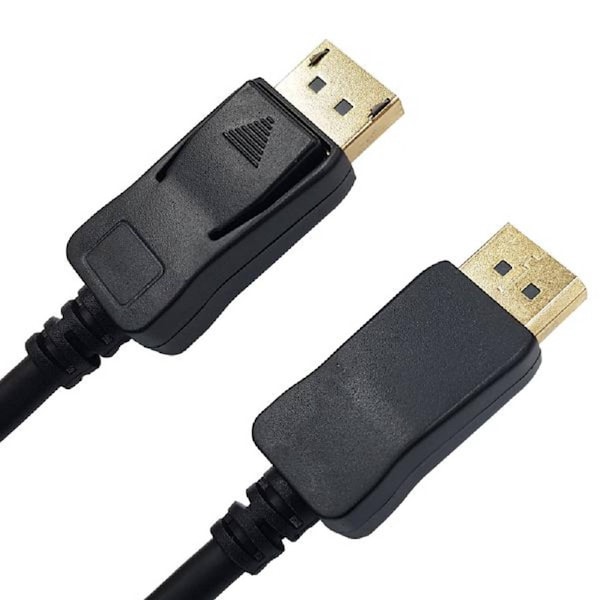 Shintaro 1m DisplayPort to DisplayPort Cable V1.4 - 4K Secure Lock ...
