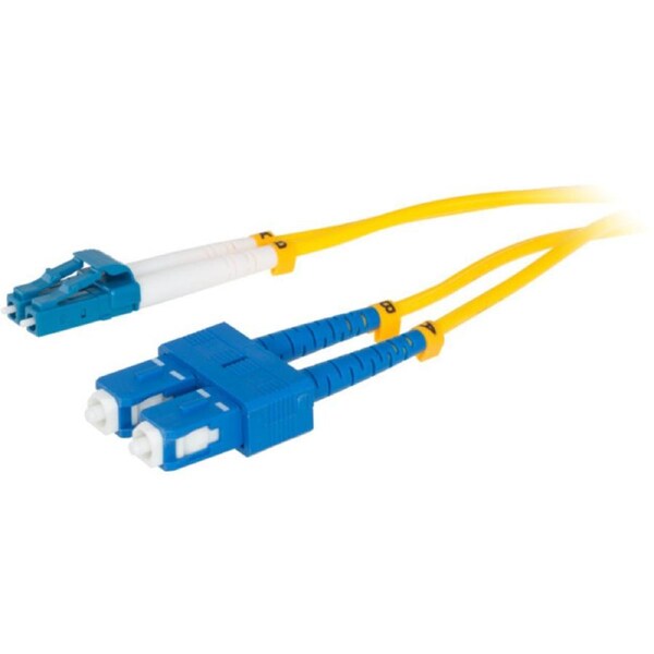 PRO2 Sm Fibre Patch Lead Sc-Lc 2M Single Mode Os2 Dx 3.0Mm Lszh ...