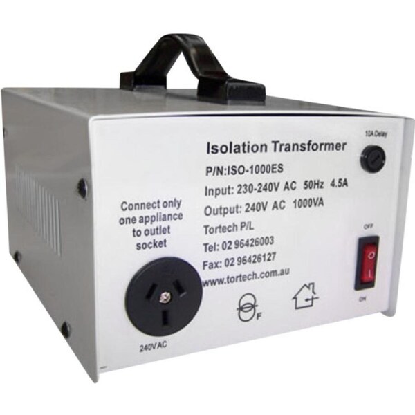 TORTECH 1000Va Isolation Transformer Mains Electrostatic Screen ...