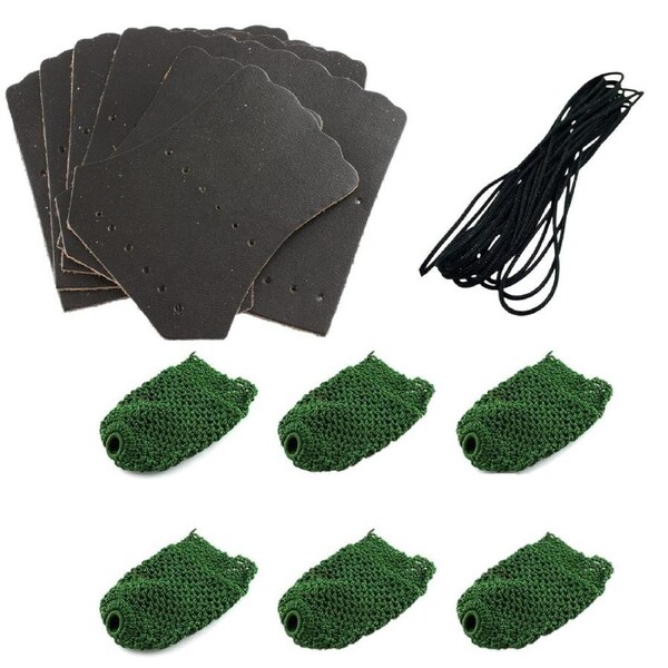 Thick Quality Deluxe Cotton Pool Snooker billiard Table Pockets GREEN ...