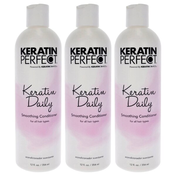 Keratin Daily Conditioner by Keratin Perfect for Unisex - 12 oz ...