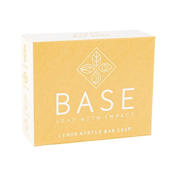 Base (Soap With Impact) Soap Bar Lemon Myrtle (Boxed) 120g 120g ...