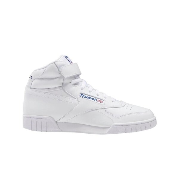 Reebok Ex-O-Fit HI Mens Shoes Int-White Mid-Cut Kicks Sneakers Footwear ...