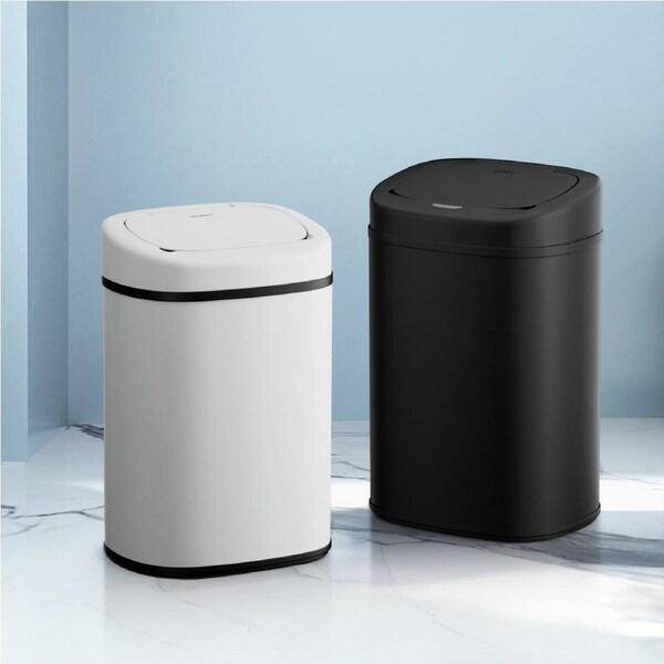 Devanti 82L Motion Sensor Bin Rubbish Automatic Trash Can Kitchen Bins ...