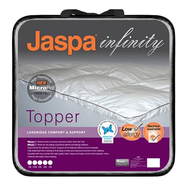 Jaspa Infinity Luxury Mattress Topper Queen | Woolworths