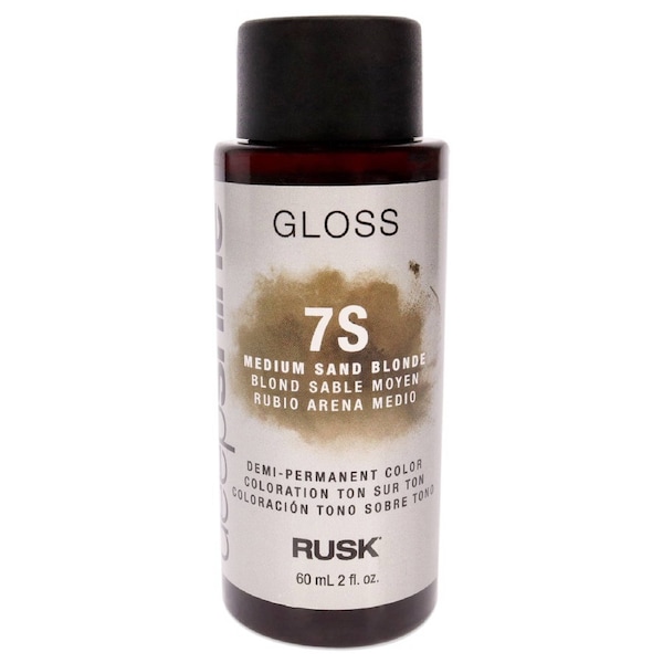 Deepshine Gloss Demi-Permanent Color - 7S Medium Sand Blonde by Rusk ...
