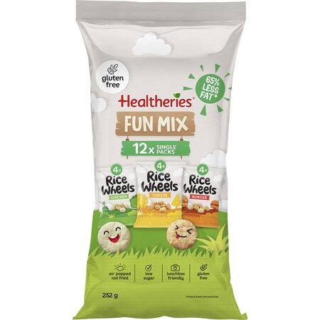 Get Healtheries Rice Wheels Fun Mix Multipack Gluten Free Lunchbox ...