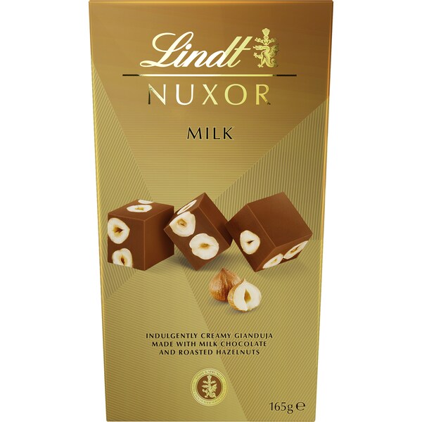Lindt Nuxor Milk Chocolate Box 165g | Woolworths
