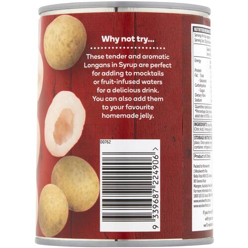 Woolworths Longans In Syrup 560g | bunch