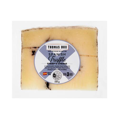 Thomas Dux Spanish Truffle Sheep's Cheese 150g | bunch