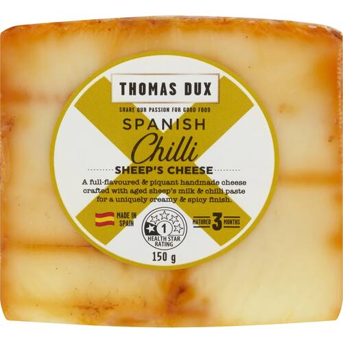 Thomas Dux Spanish Chilli Sheep's Cheese 150g | bunch