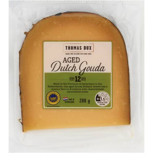 Thomas Dux Aged Gouda 200g | bunch