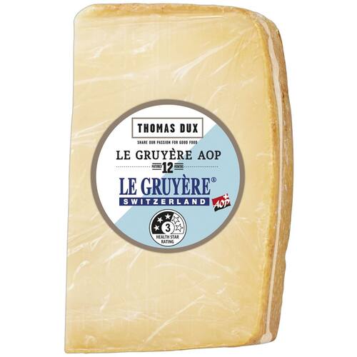 Thomas Dux Le Gruyere Aop Matured 12 Months RW (Upto 200g) | bunch