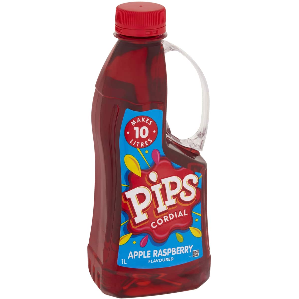 Pips Apple Raspberry Flavoured Cordial 1l | bunch