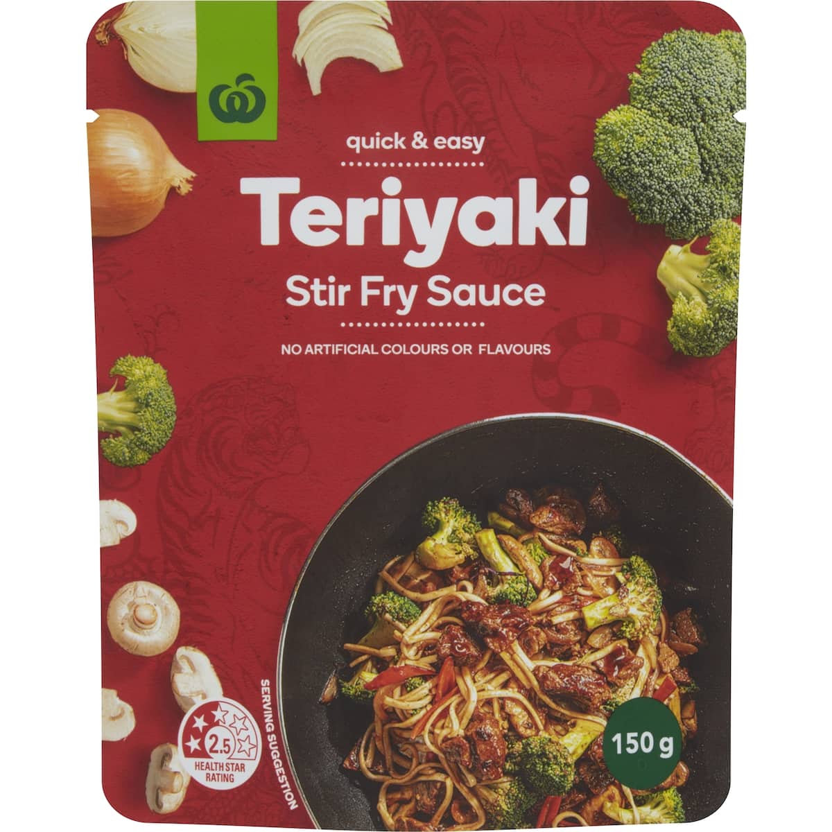 Woolworths Teriyaki Stir Fry Sauce 150g | bunch