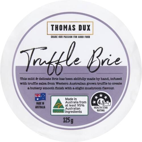 Thomas Dux Truffle Brie 125g | bunch