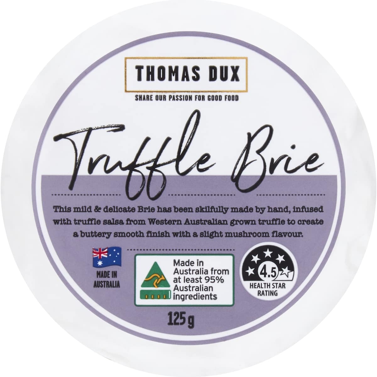 Thomas Dux Truffle Brie 125g | bunch