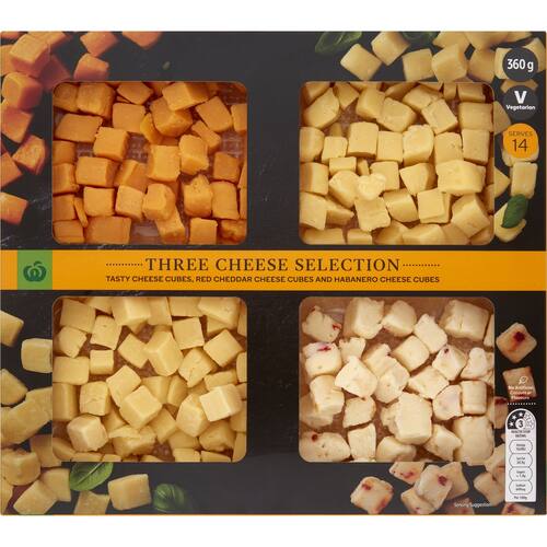 Woolworths Cheese Party Bites 360g | bunch
