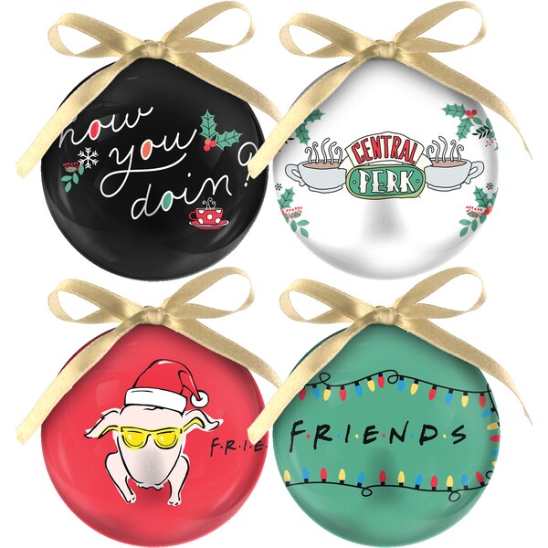 Friends Baubles 4 pack | Woolworths