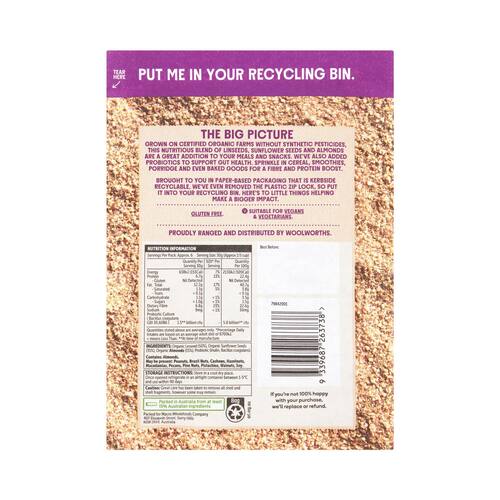Macro Organic Lsa With Probiotics 200g | bunch