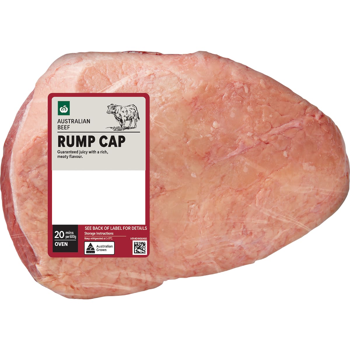 Woolworths Australian Beef Rump Cap 700g - 1.9kg | bunch