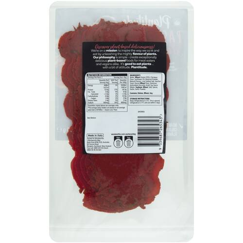 Plantitude Pastrami Plant Based Slices 90g | bunch