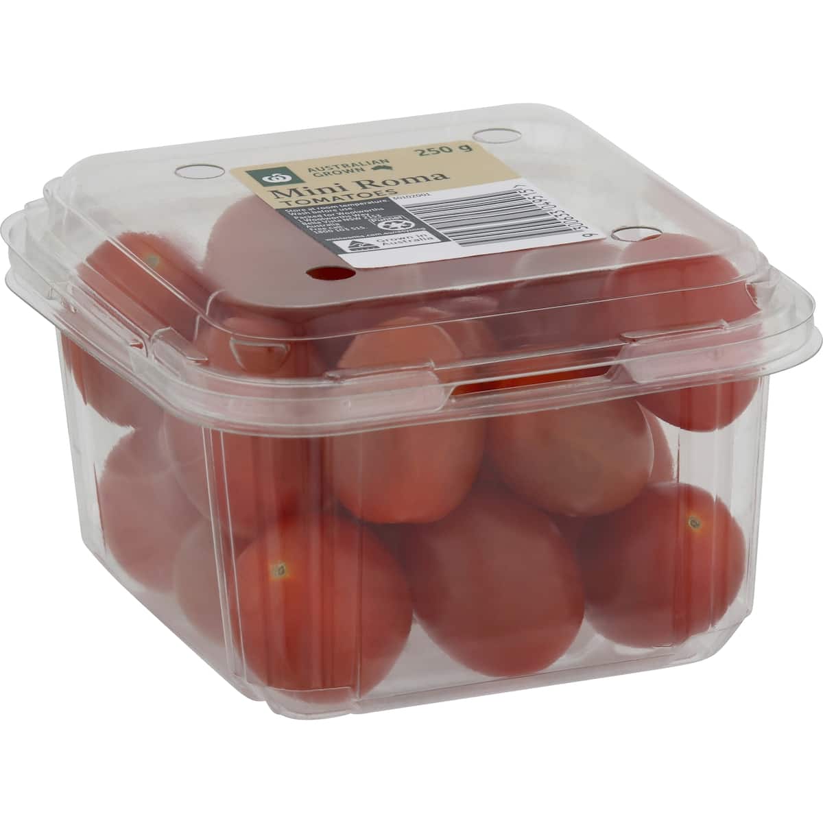 Mini-Roma Tomato 250g Punnet | bunch