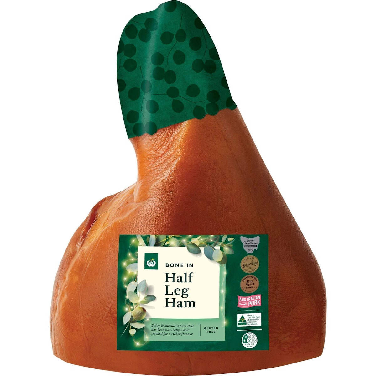 Woolworths Half Leg Ham 3.85-6.5kg | bunch