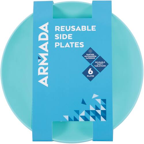Armada Reusable Side Plates 6 Pack | bunch