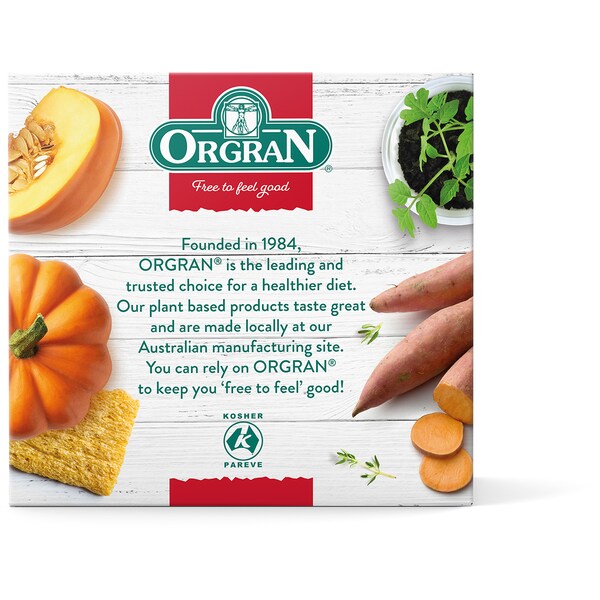 Orgran Gluten Free Crispbread Sweet Potato & Pumpkin 125g | Woolworths