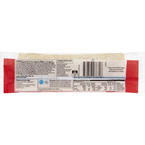 Woolworths Australian Beef Microwave Sausage Roll 175g | bunch