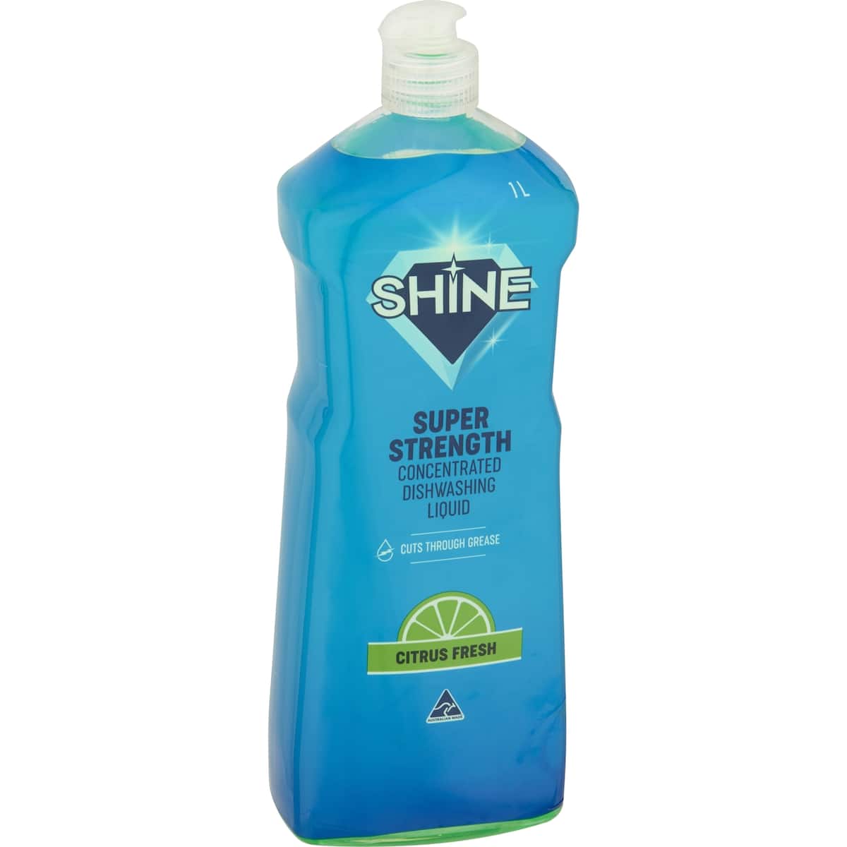 Shine Super Strength Dishwashing Liquid Citrus Fresh 1l | bunch