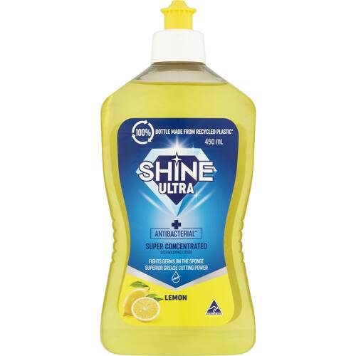 Shine Ultra Dishwashing Liquid Lemon 450 Ml | bunch