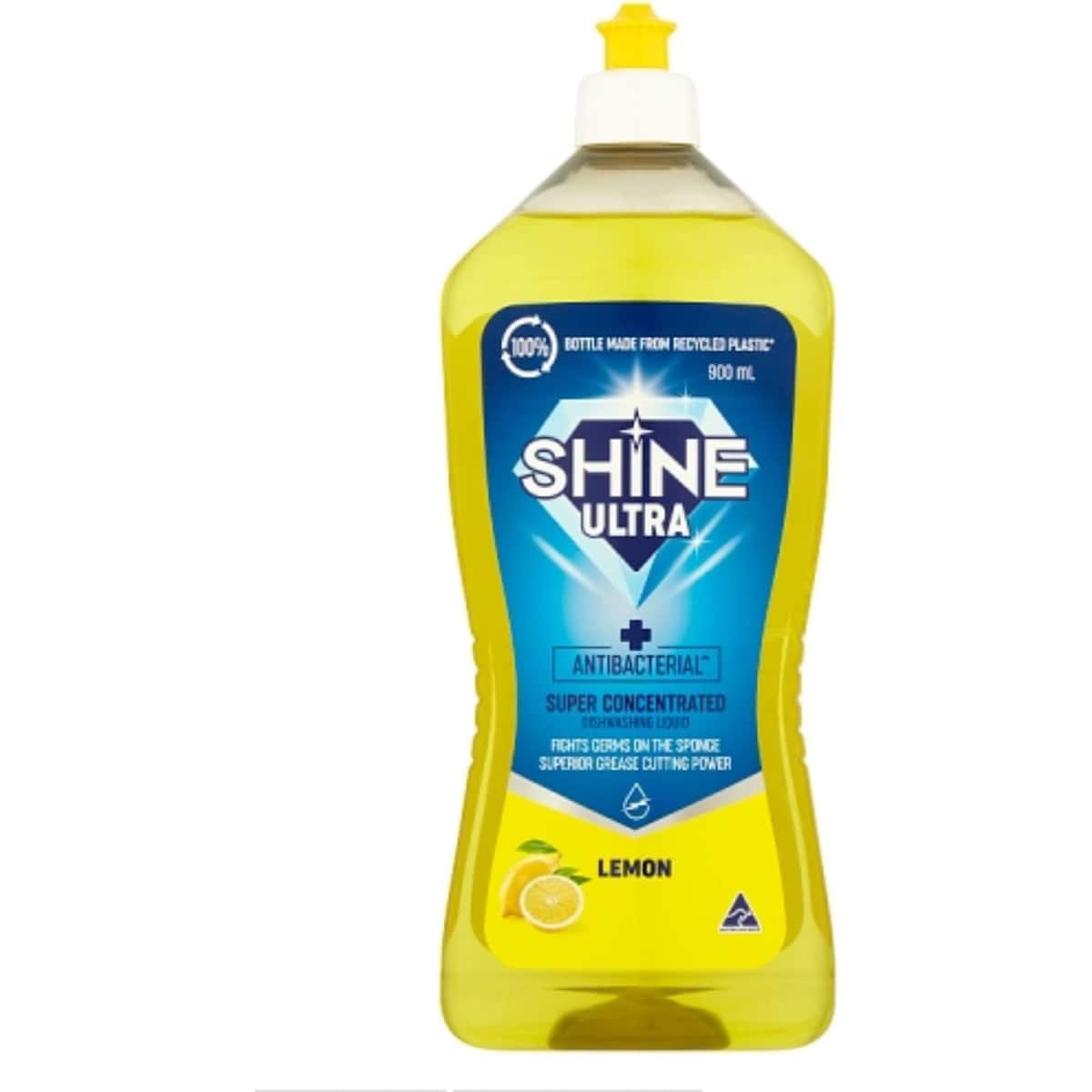 Shine Ultra Dishwashing Liquid Concentrate Antibacterial 900ml | bunch