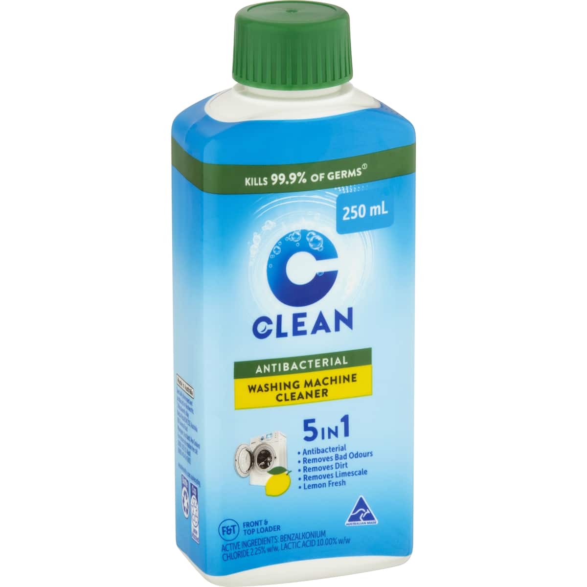 Clean Washing Machine Cleaner Antibacterial 250ml | bunch