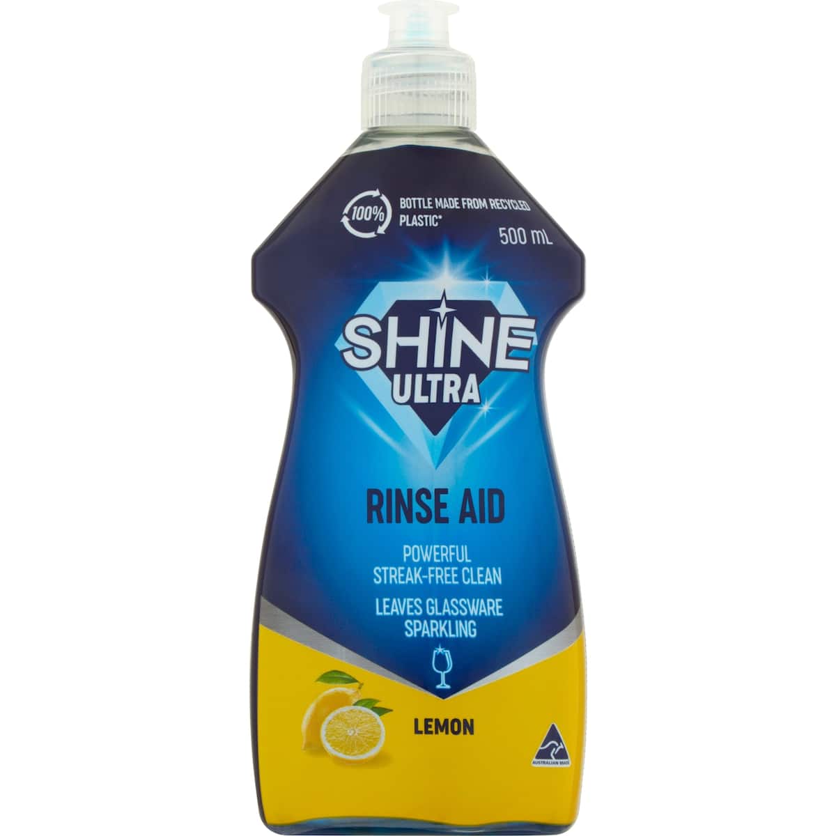 Shine Ultra Rinse Aid Lemon 500ml | bunch