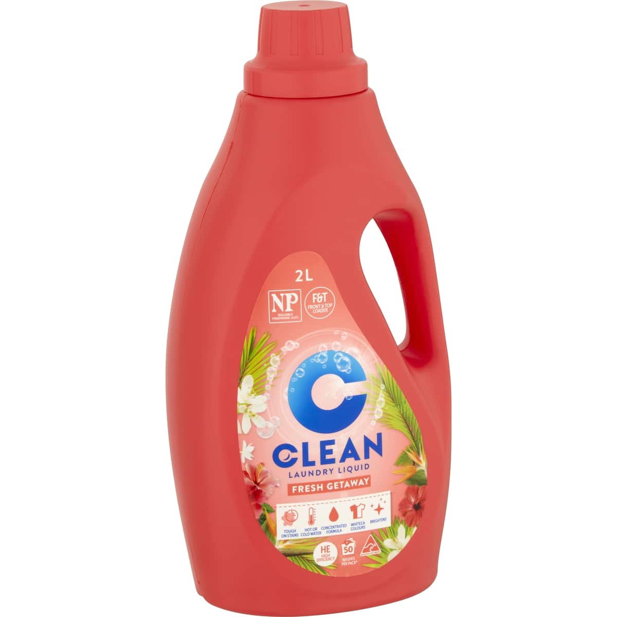 Clean Laundry Liquid Fresh Getaway 2l | bunch