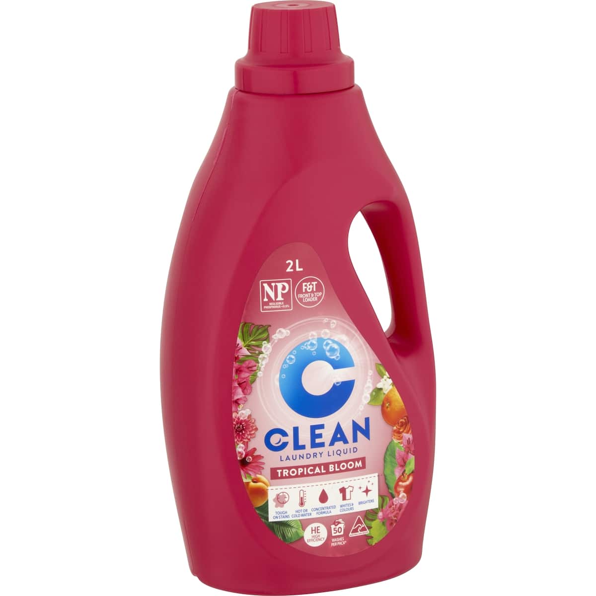 Clean Laundry Liquid Tropical Bloom 2l | bunch