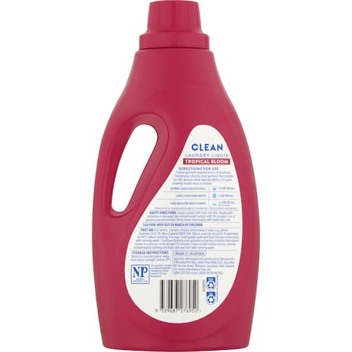 Clean Laundry Liquid Tropical Bloom 2l | bunch