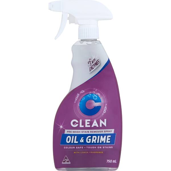 Clean Oil & Grime Stain Remover 750mL | bunch