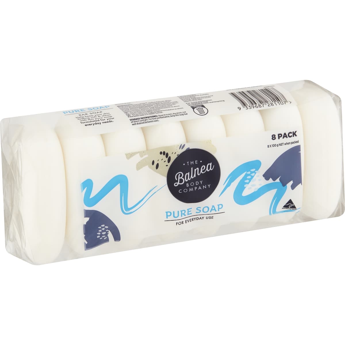 Balnea Pure Soap 8 Pack | bunch