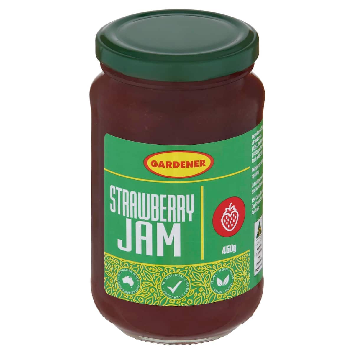 Gardener Strawberry Jam 450g | bunch