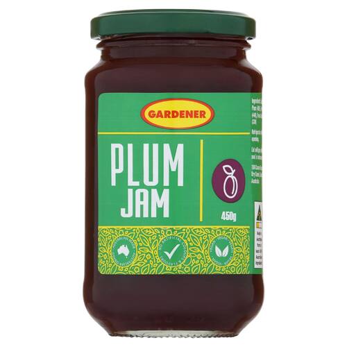 Gardener Plum Jam 450g | bunch