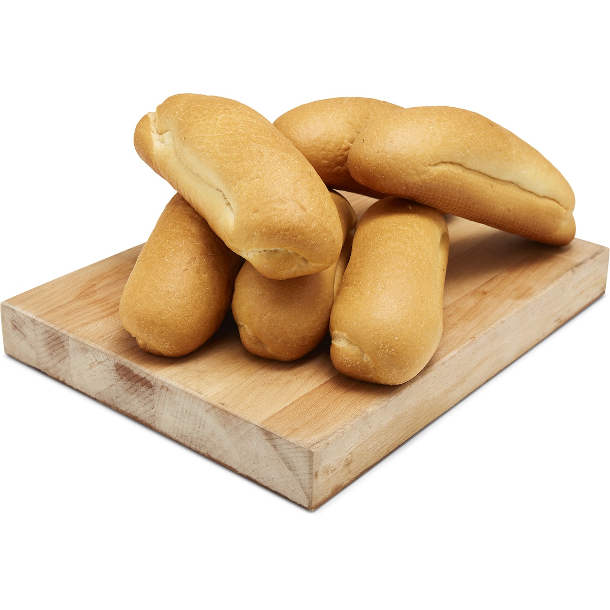 Woolworths Bread Rolls Crusty Jumbo Long 6 Pack | bunch