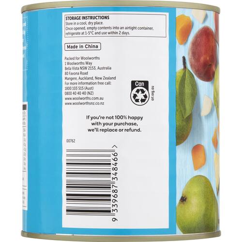 Woolworths Fruit Salad In Juice 825g | bunch